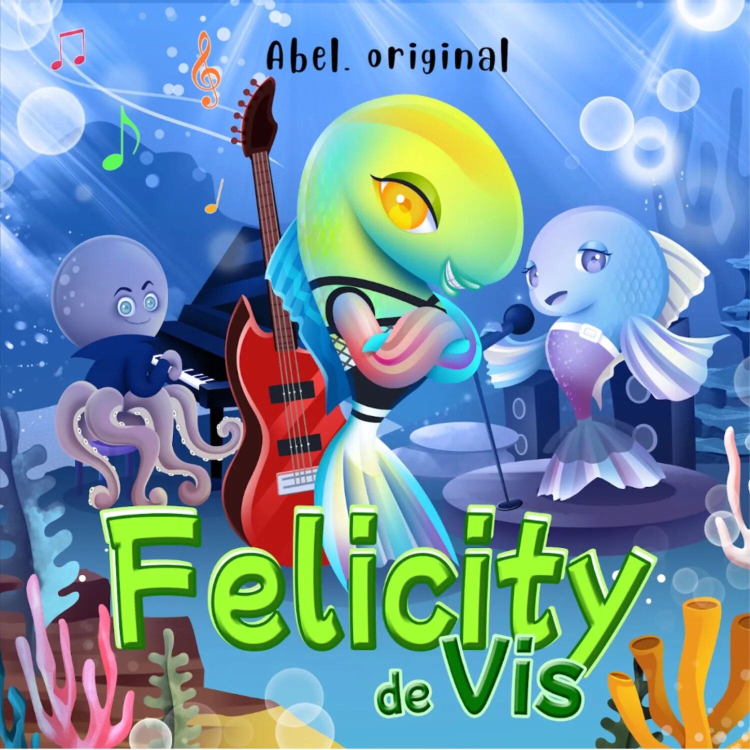 Felicity de Vis - Abel Originals, Episode 2: Koning Gamba en de Samba Gamba's [Аудиокнига]