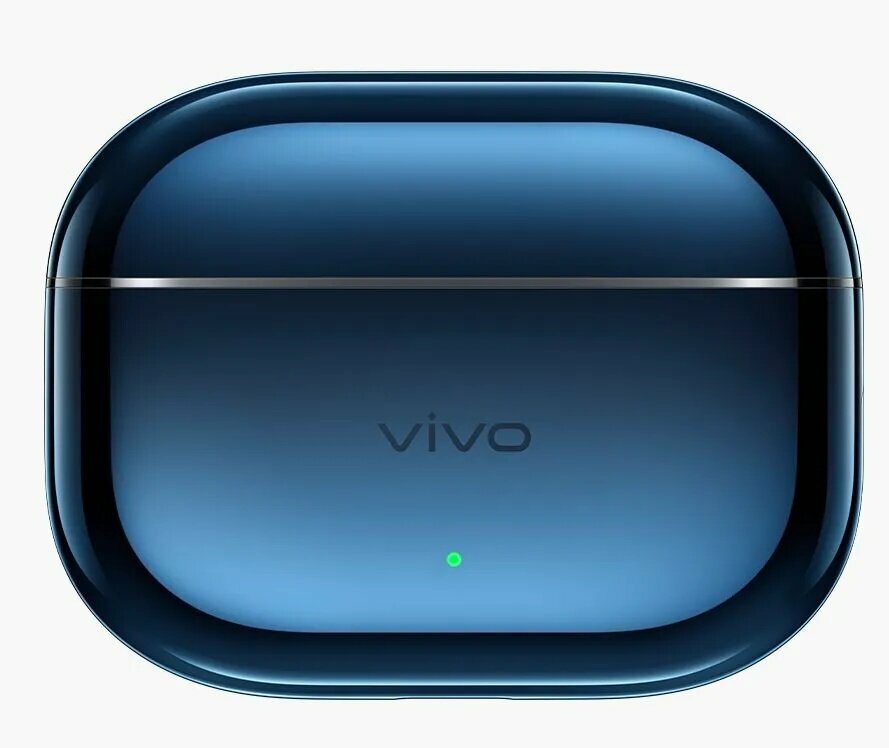 Vivo Наушники беспроводные с микрофоном Vivo TWS 5 Беспроводные Наушники с Шумоподавлением 60 дБ, 48 ч, 42 мс Задержка, Bluetooth, USB Type-C, синий
