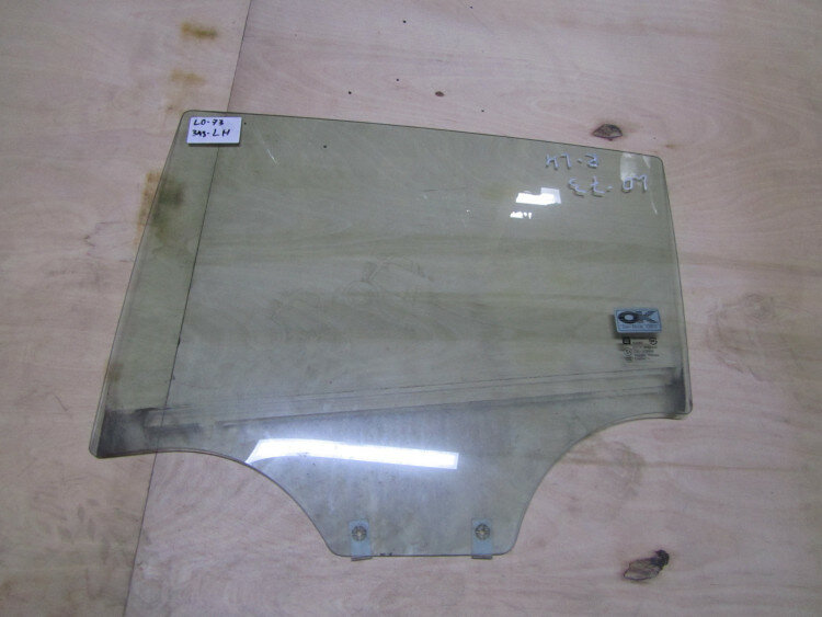 Стекло двери Шевроле Спарк М300 задней левой 96690108, 96690110 - 64x47