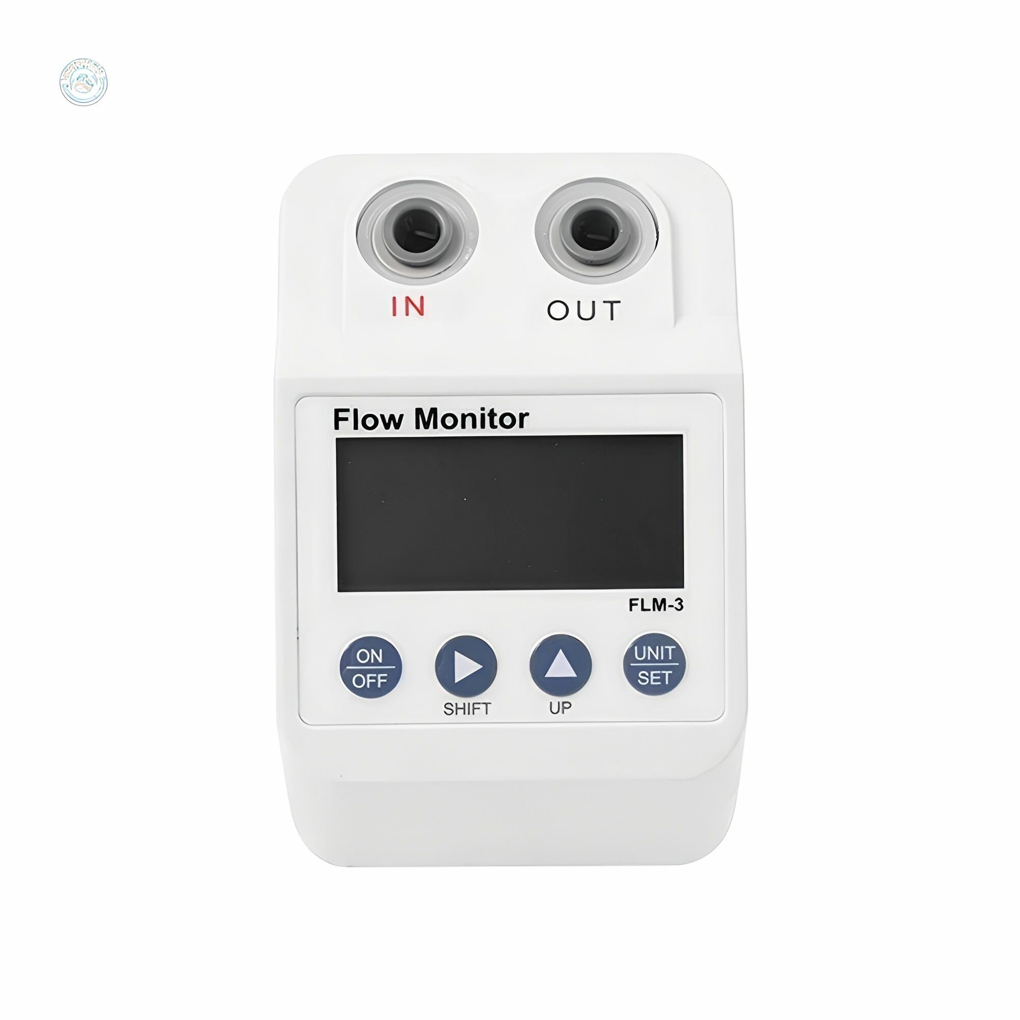 Цифровой расходомер воды для фильтра, компактный счетчик потребления с диапазоном 0-99999 л, звуковой напоминанием о замене картриджа и энергосбережением, простой монтаж на 1/4 дюйма