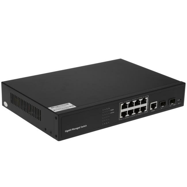 Коммутатор Cudy GS2008S2 (L2) 8x1Гбит/с 2SFP управляемый