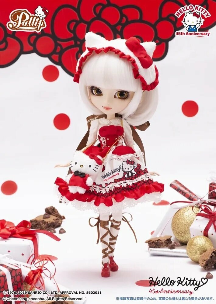 Кукла PULLIP Hello Kitty 45th Anniversary, P-231