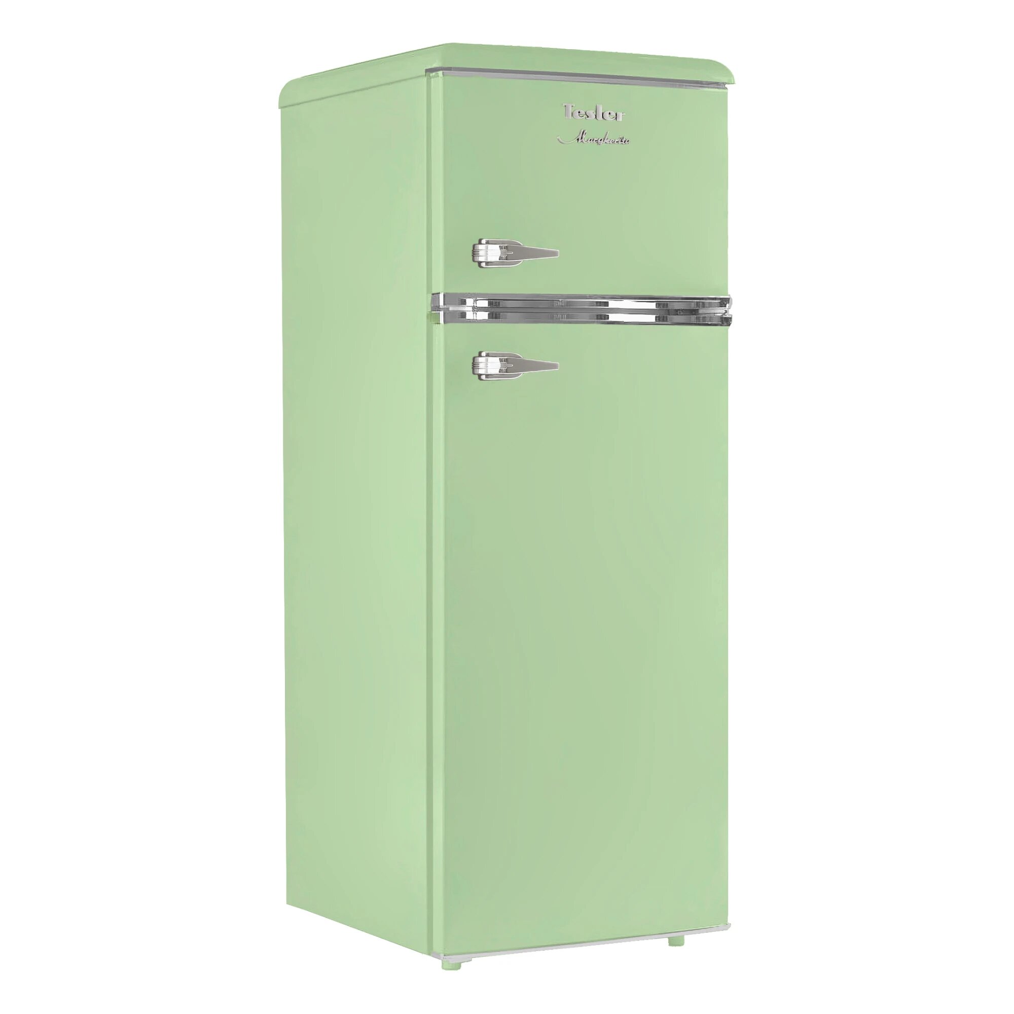 Холодильник Tesler RT-217 зеленый, двухкамерный, 213 литров, А+