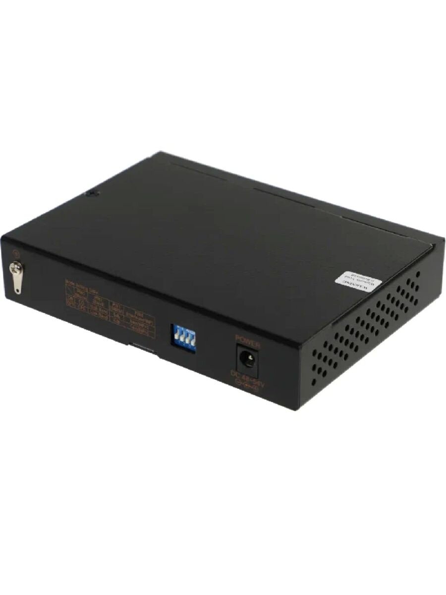 Удлинитель Ethernet OSNOVO "TR-IP2PoE", черный, 5 Мбит/сек, 3000 м, 2 порта