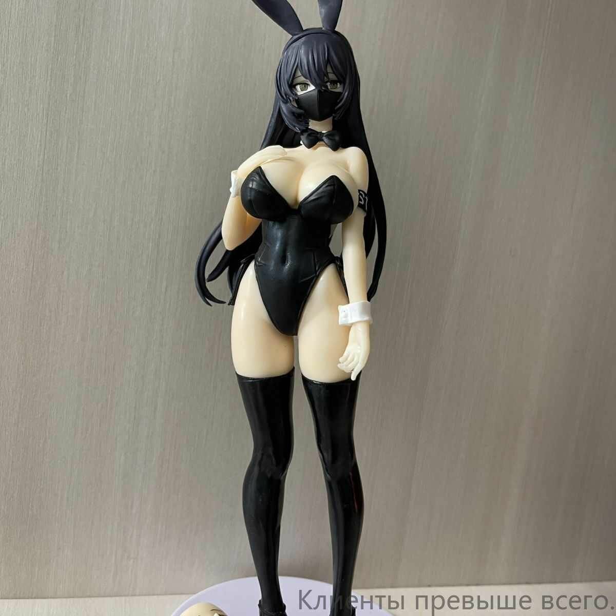 Аниме фигурка Черный Девочки-зайки Кухайчан (Black Bunny Kouhaichan) ,28CM