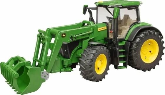 Игрушка Bruder John Deere 7R 350 с фронтальным погрузчиком