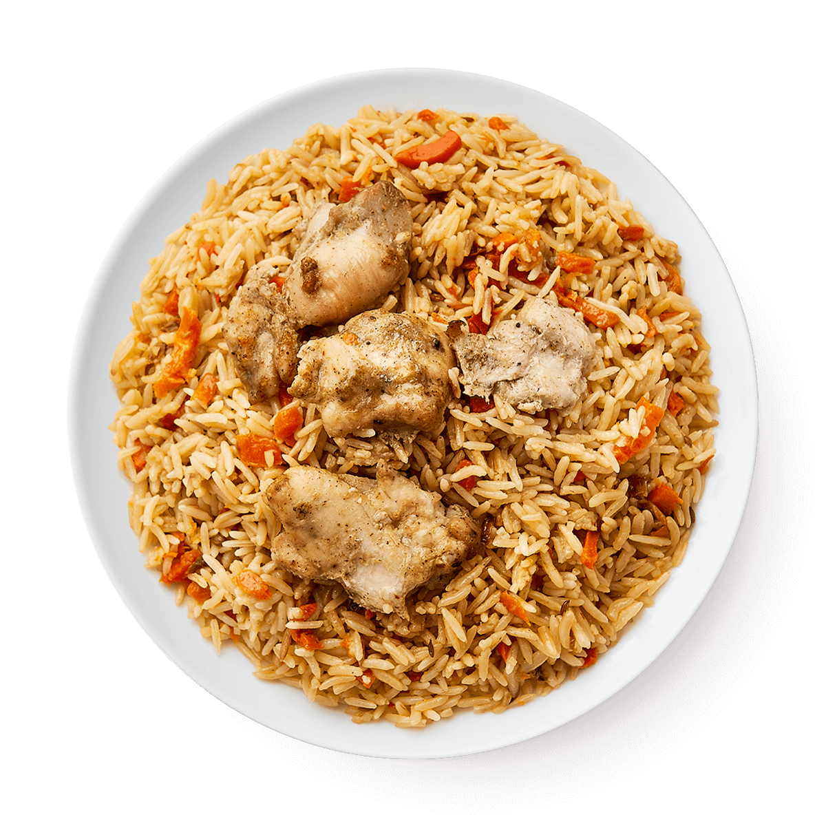 Узбекский плов с курицей и барбарисом большая порция «Из Лавки»