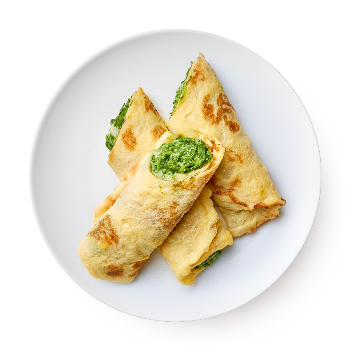 Омлет-ролл "Creative Kitchen", с начинкой из сыра и шпината, 165 г