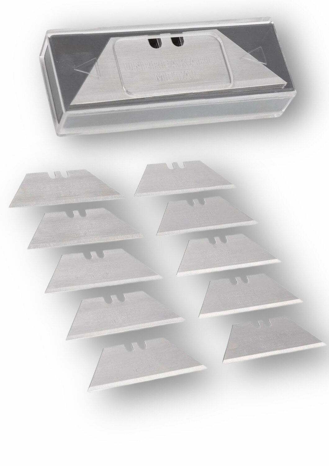 Лезвия трапеция для ножа дельфин 10 штук