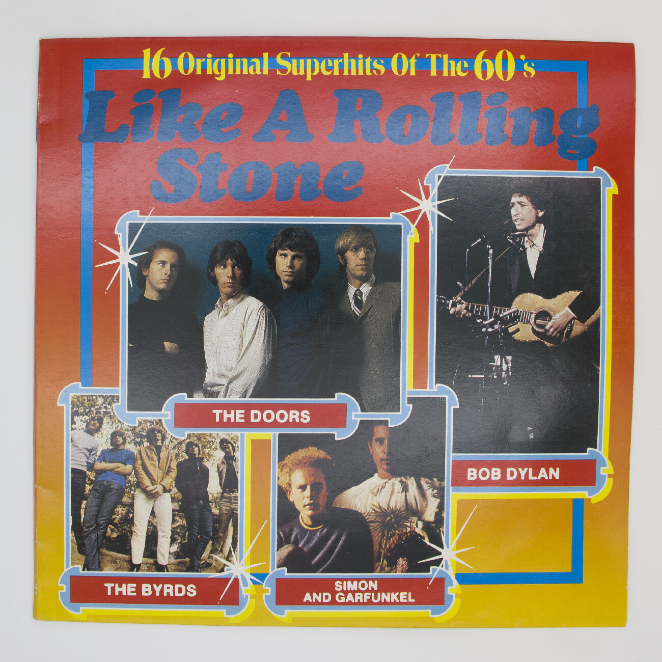 Виниловая пластинка Разные - Like A Rolling Stone. 16 Original Superhits Of The 60's, 1xLP, EX