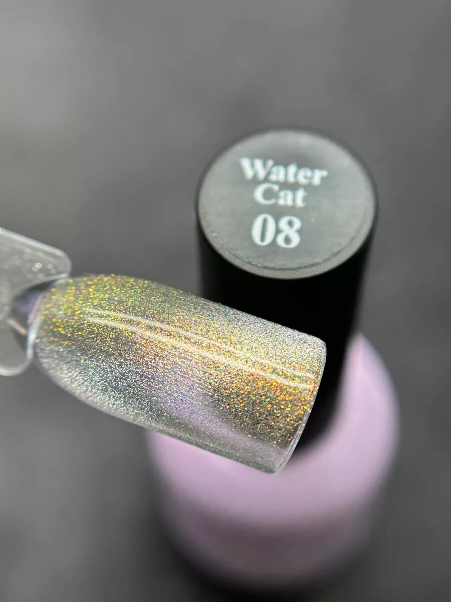 Гель-лак кошачий глаз Water Cat 08, 10мл