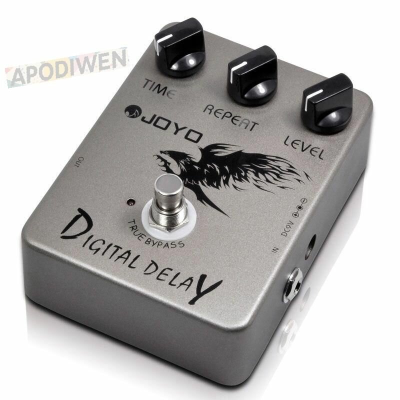 Педаль эффектов для электрогитары JOYO JF-08 Digital Delay Guitar Effect Pedal Apodiwen