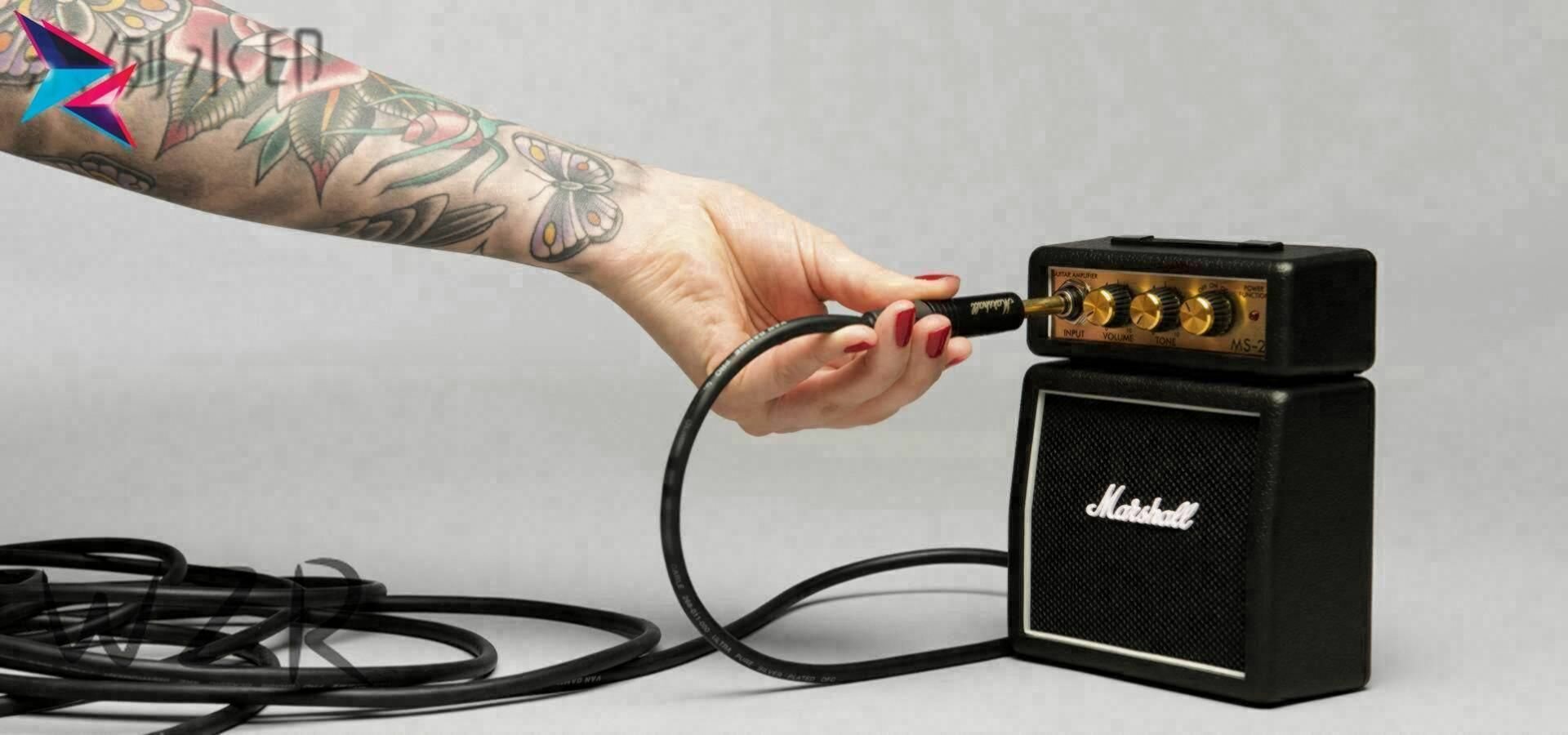 Гитарный комбоусилитель MARSHALL MS-2 MICRO AMP (BLACK), atA000836, черный-quduns