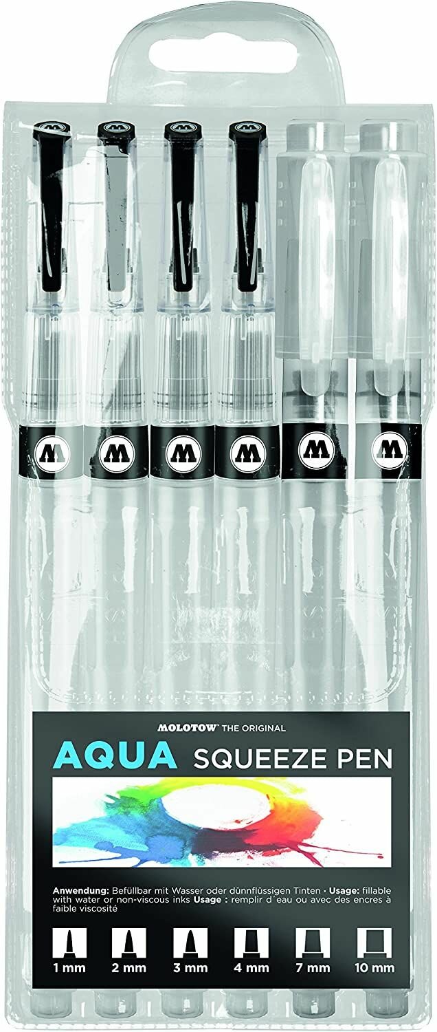 Набор маркеров AQUA Squeeze Basic-Set 2 под заправку 727111