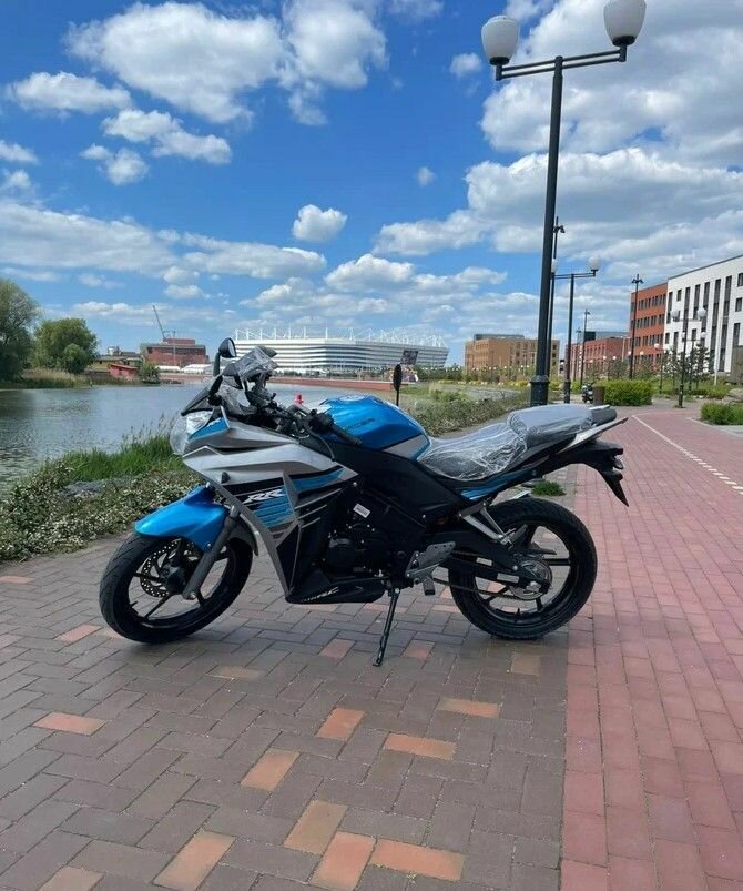 Мотоцикл RACER RC300CS Skyway_син (в заводской упаковке с ПТС)