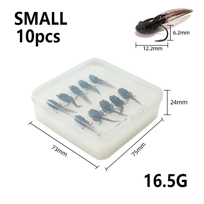 Имитационная приманка лягушка IFANYUO Small-10pcs