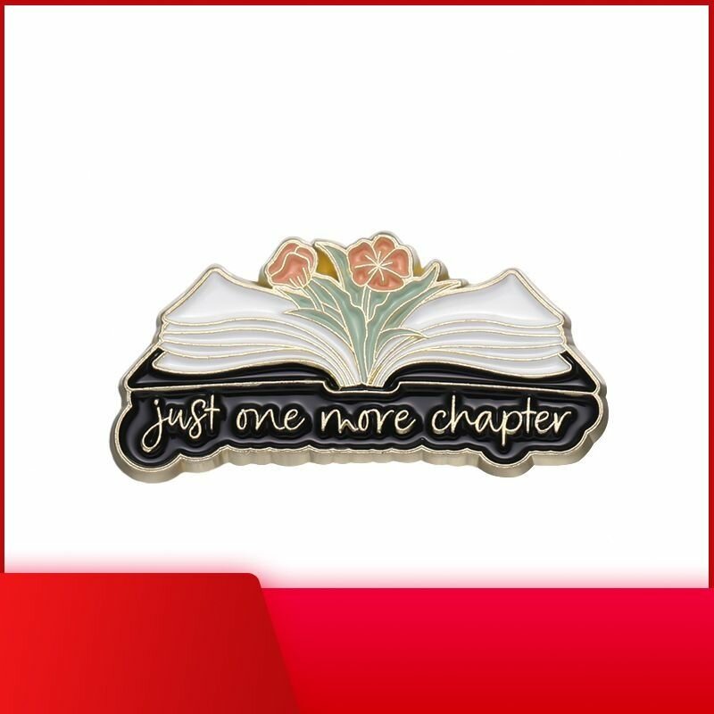 Значок металлический "чтение книги"