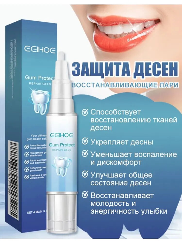 Зубной гель для чистки десен