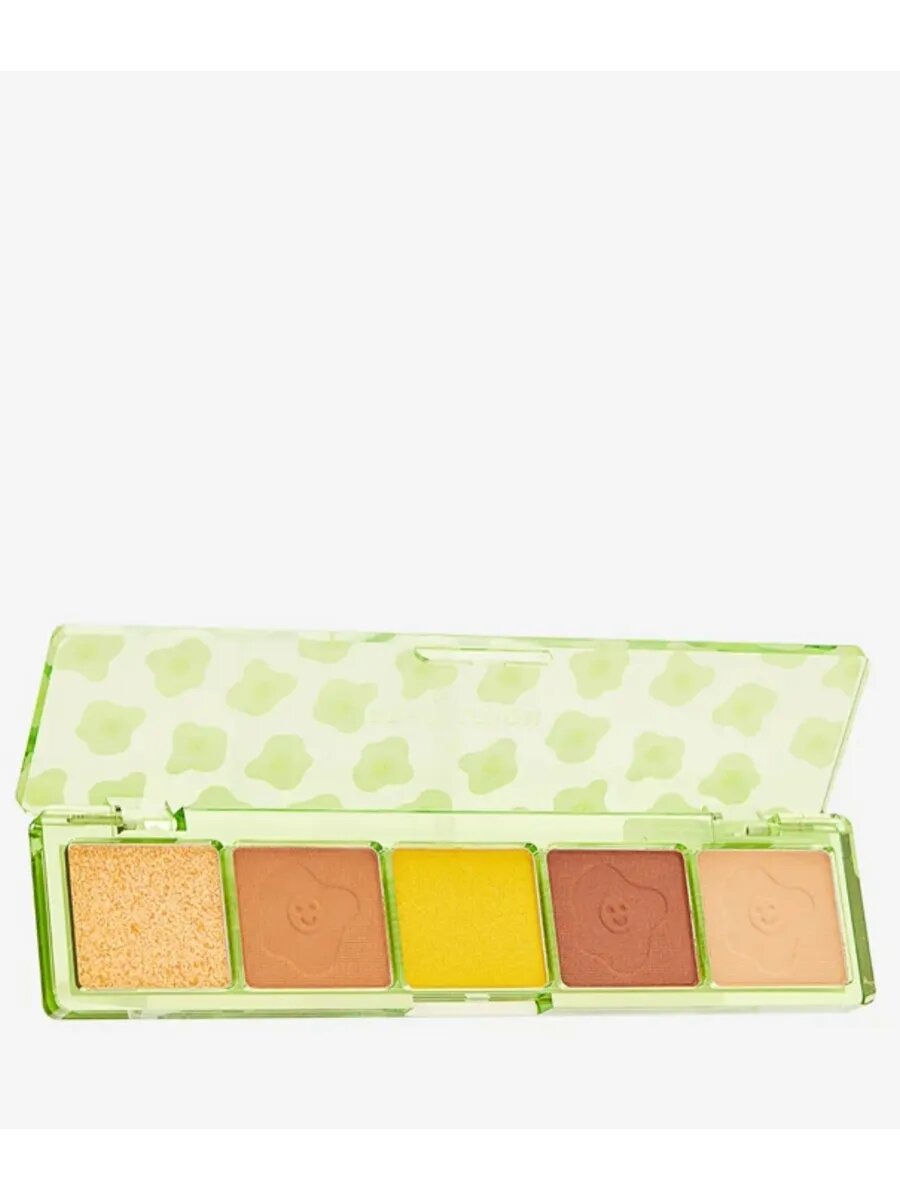 Палетка теней для век I HEART REVOLUTION mini match Fried Egg