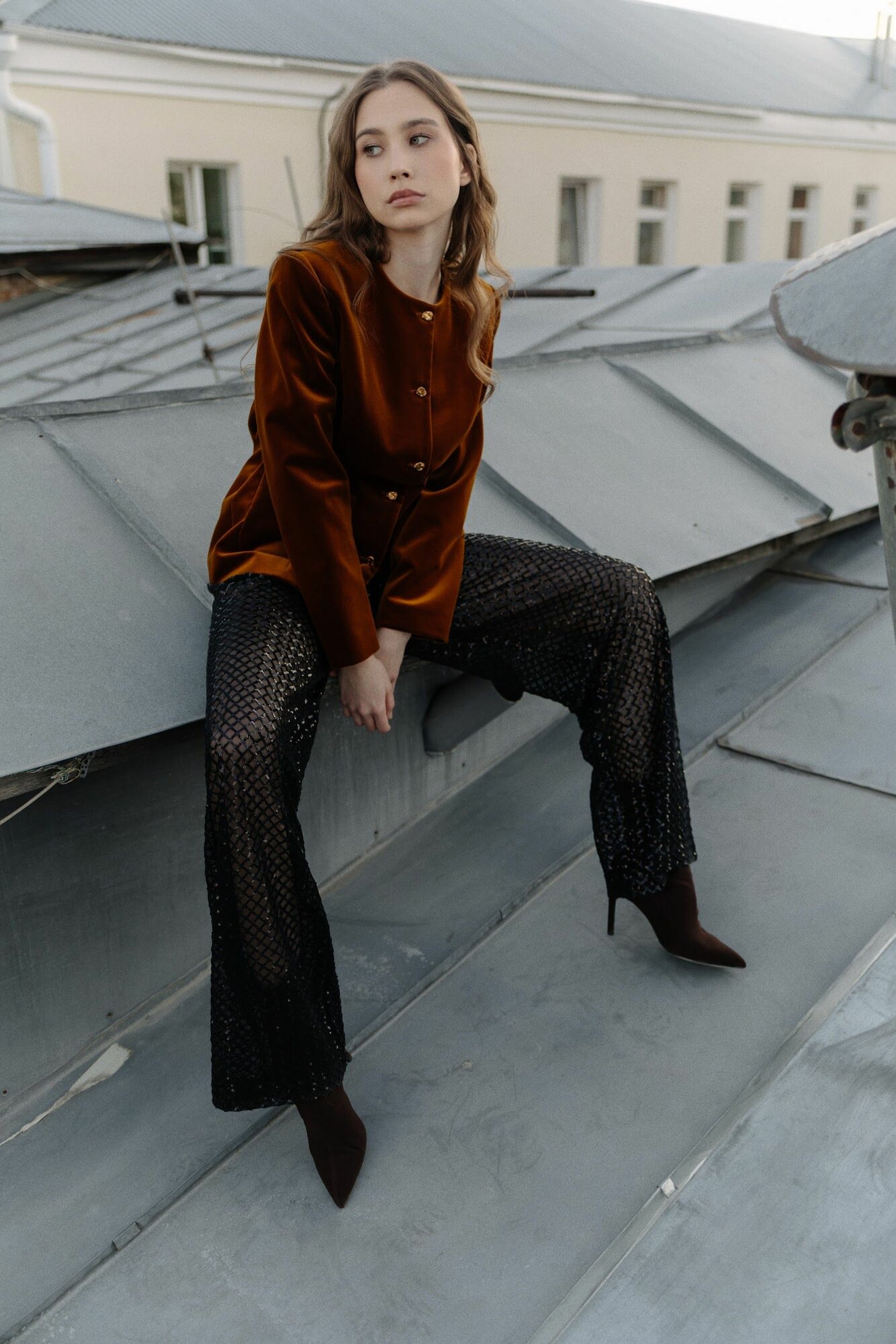 Брюки палаццо Весна-лето 2025