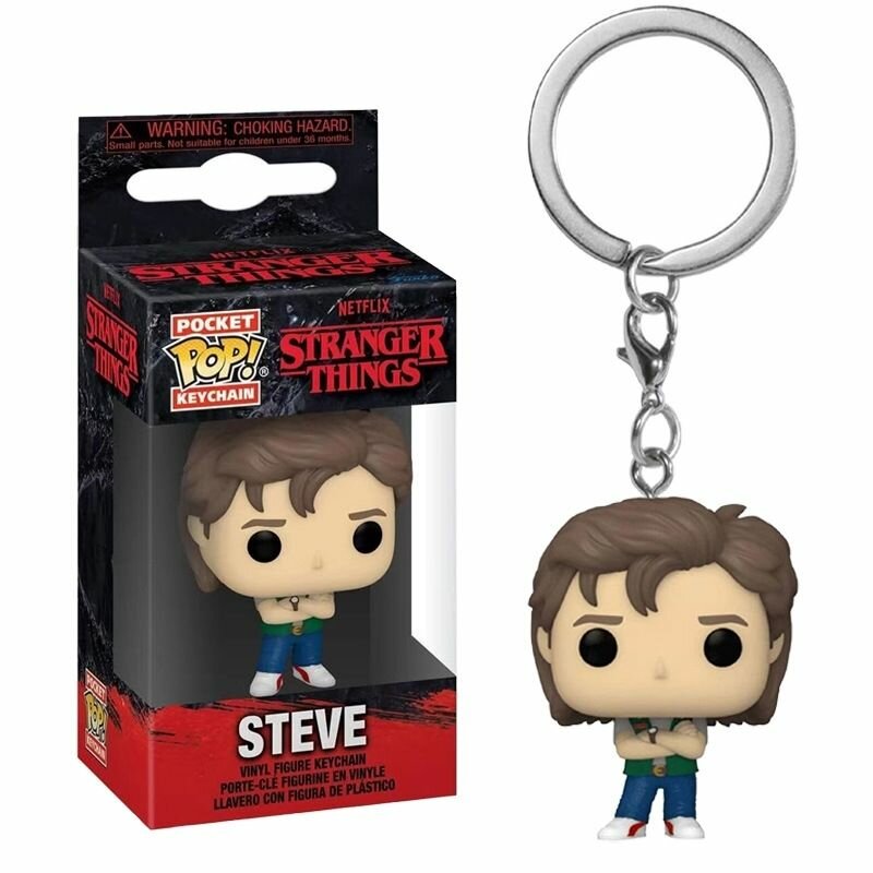 Странные истории (Stranger Things) — фигурки, скульптуры, брелки，Steve，подвеска для ключей, рюкзака