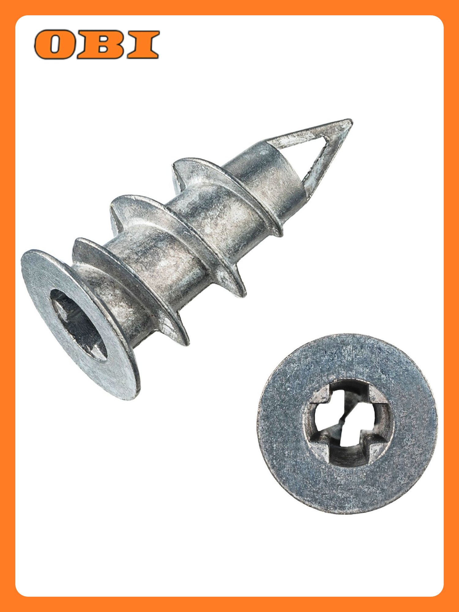 Дюбель Tecfi DRIVA металл HE 15x29 мм 50 шт