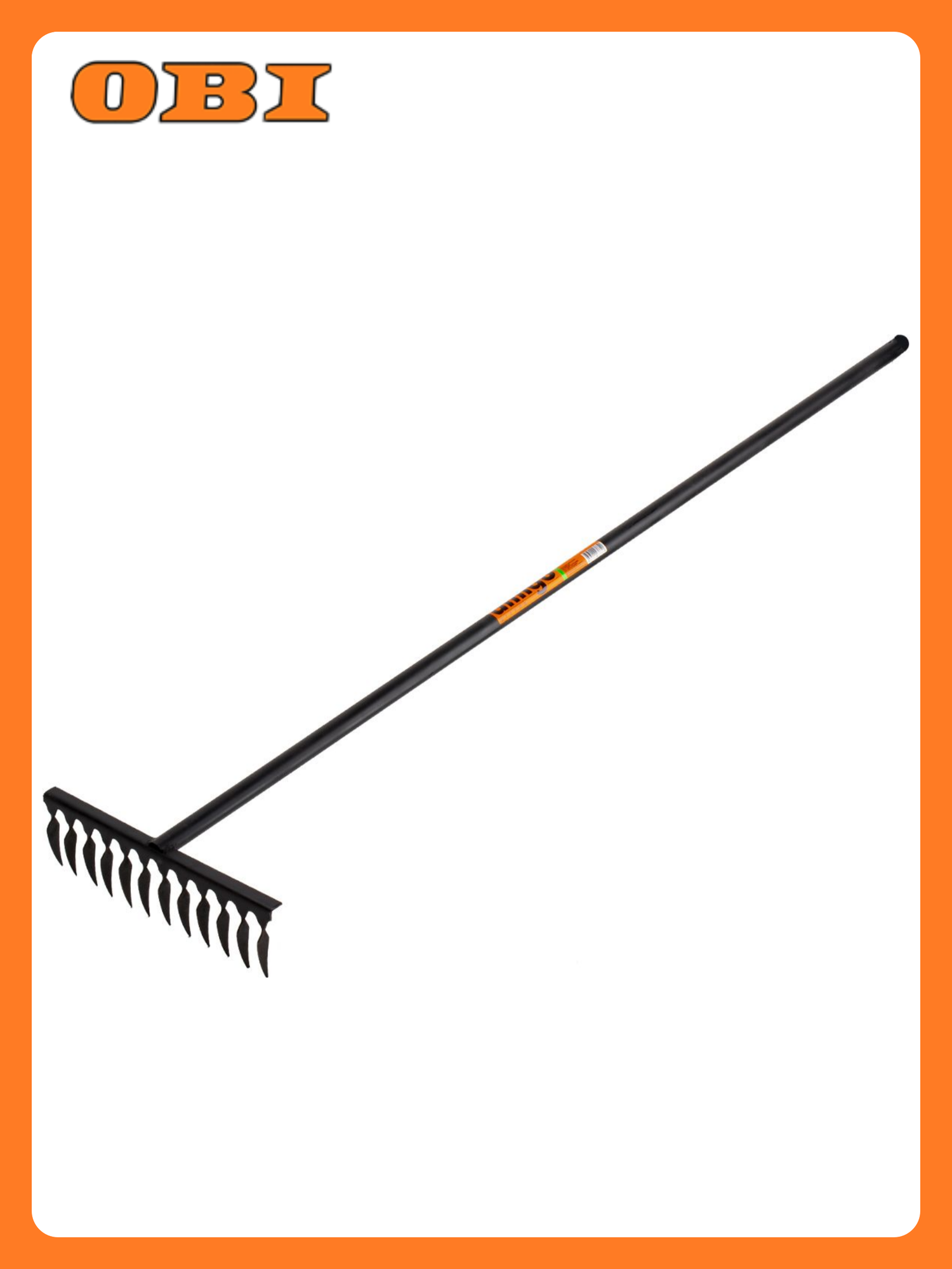 Грабли Truper 77012 amigo, витые, 12 зубцов, длина 169 см, с черенком