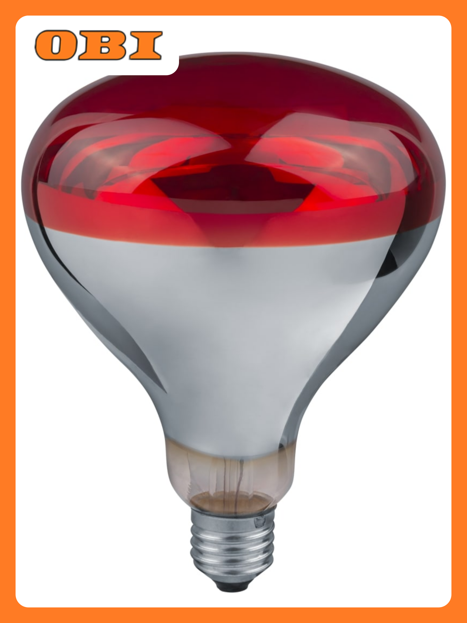 Термоизлучатель Navigator NI-R125-250-230-E27-ИКЗК, для животноводства, зеркальный