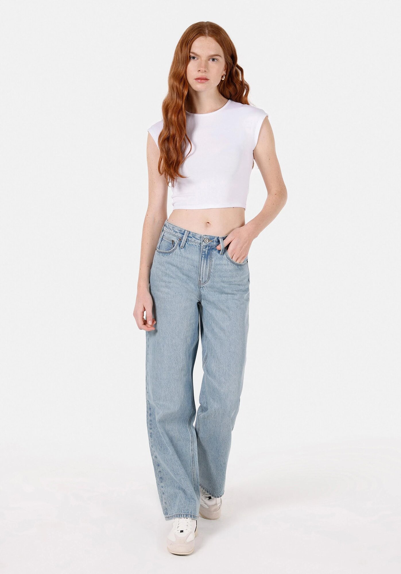 Джинсы широкие 970 BERRY Regular Fit 