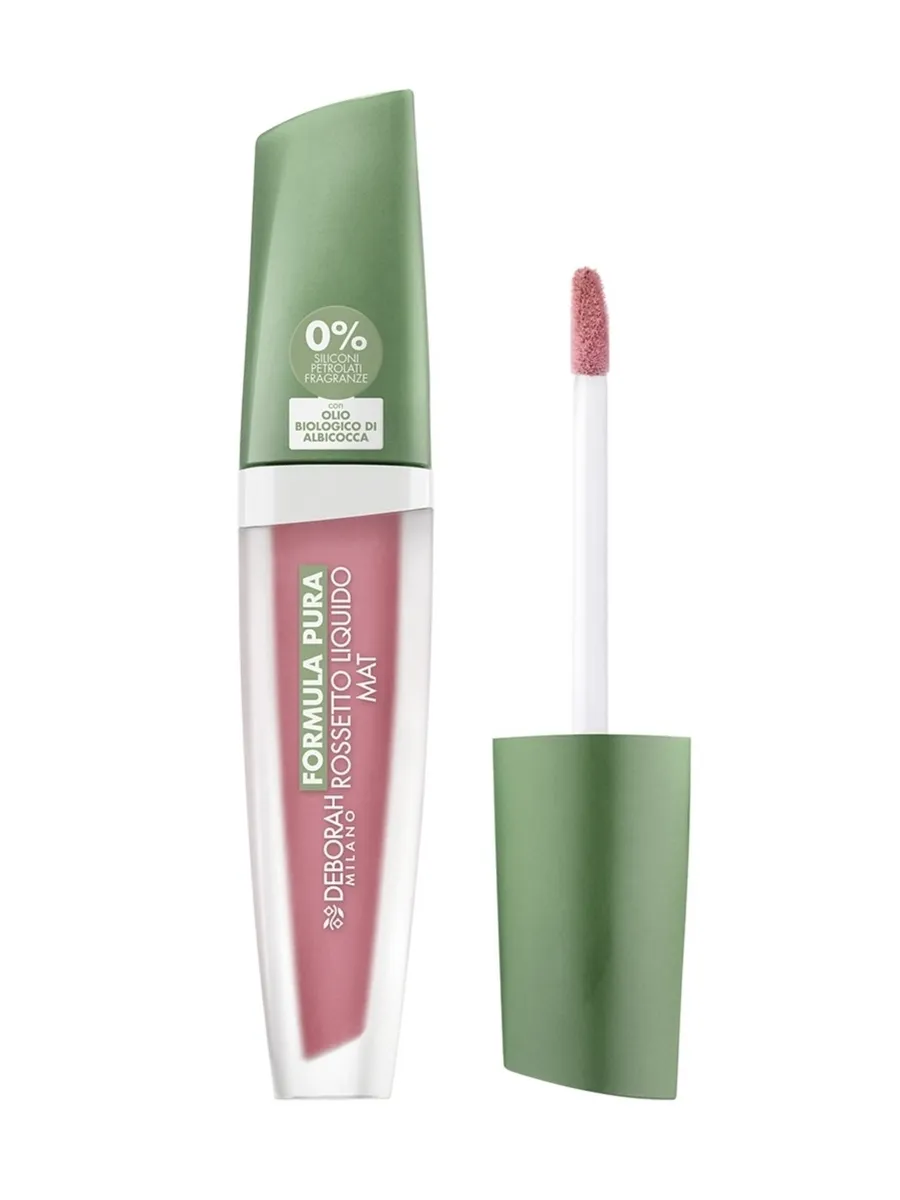 Помада Deborah Milano Formula Pura Rossetto Liquido Mat для губ матовая жидкая, 02