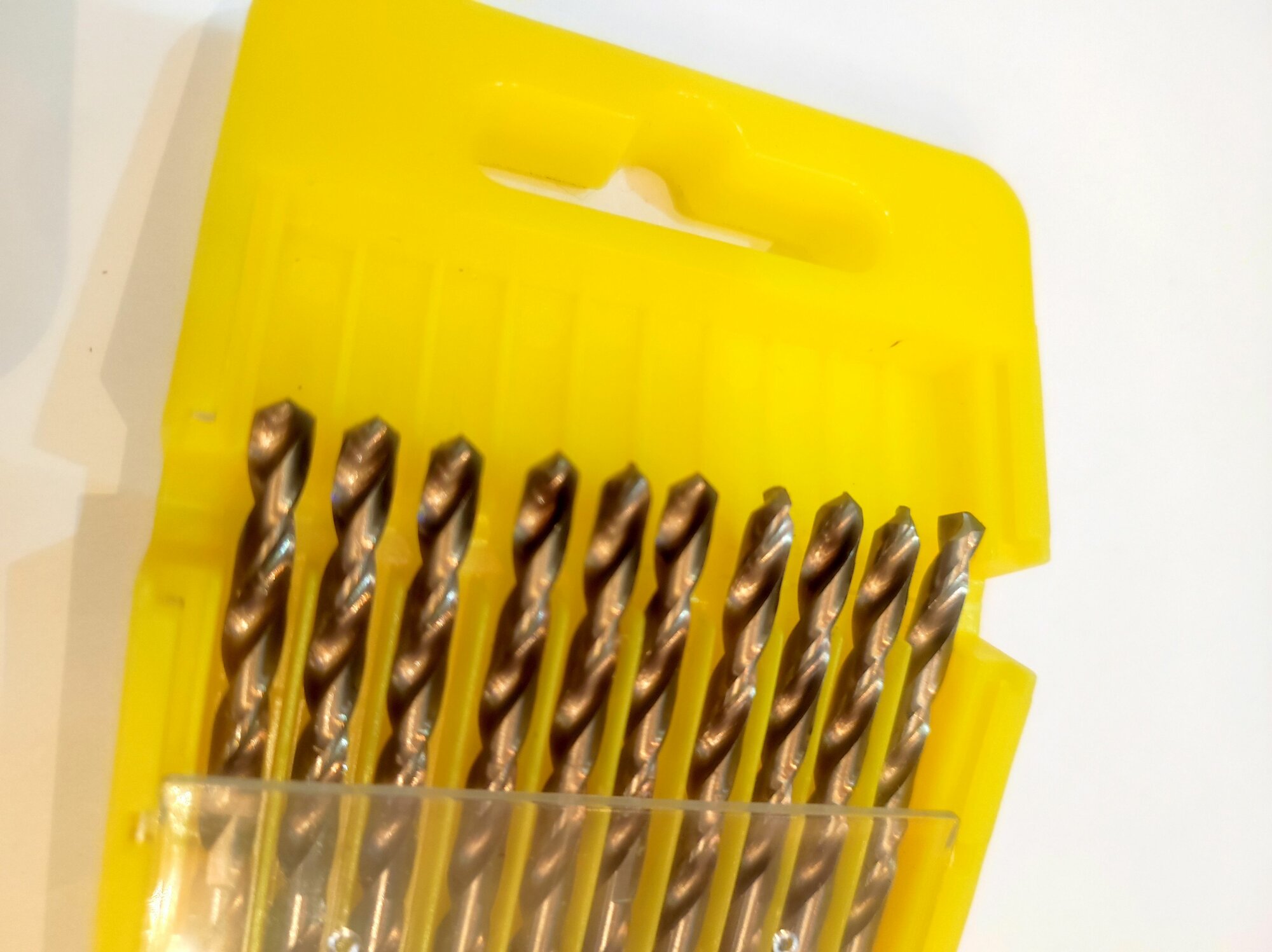 Набор сверл "мини" по металлу d-4,0 мм HSS Co 10 штук