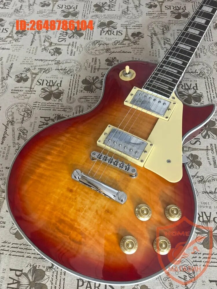 GIBSO Электрогитара электрогитара/гитара для начинающих 6-струнная, корпус Махагони 39"