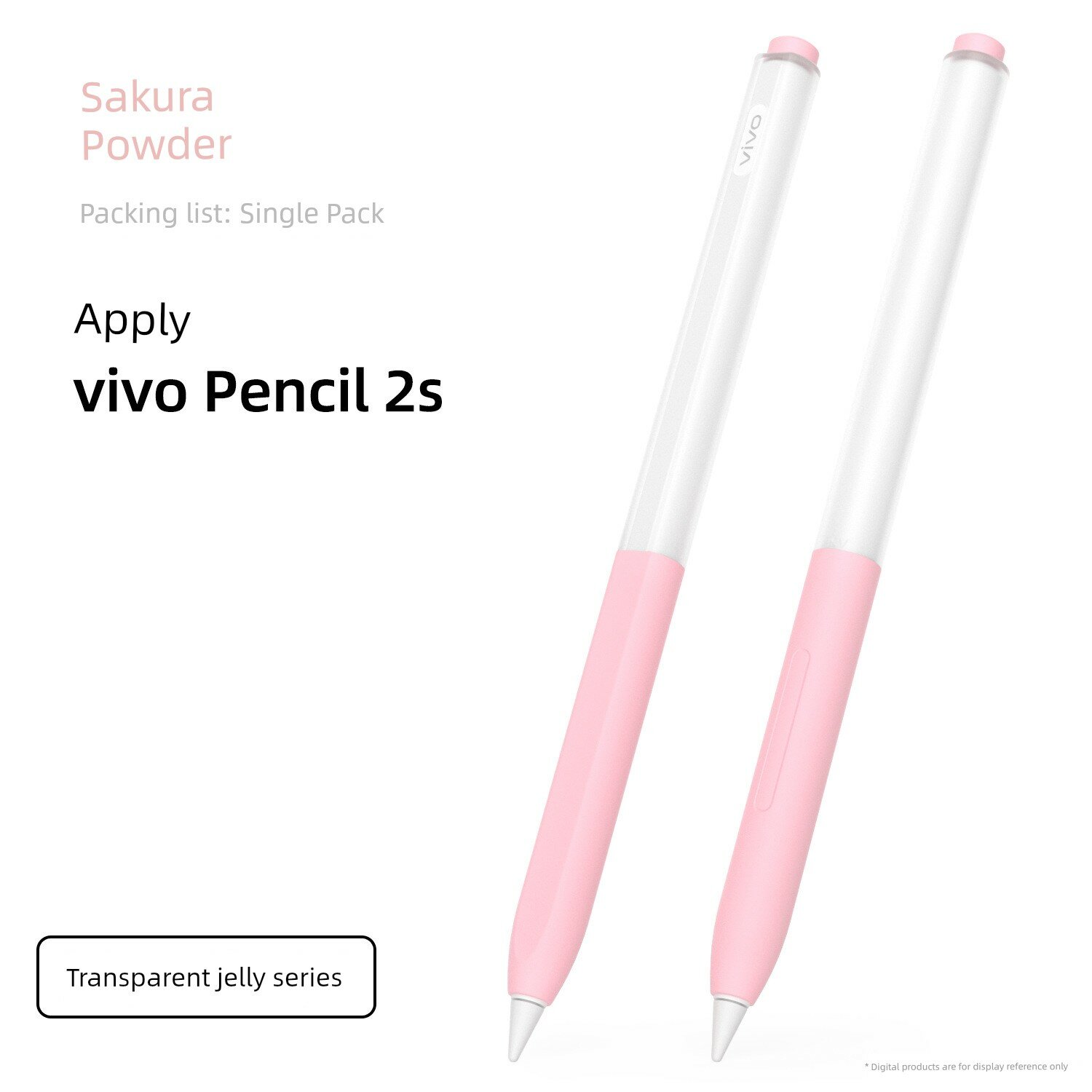 Подходит для VIVO Pencil2S, чехол для ручки, Pad 3, стилус для планшета, противоскользящий желе, защитный чехол, мягкий