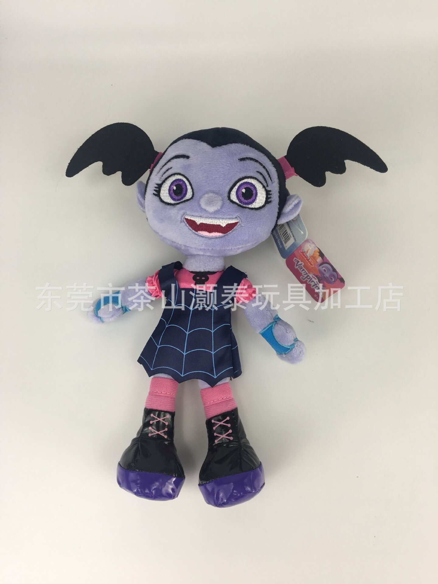 Фабрика прямые поставки внешней торговли Vampirina летучая мышь девушка вампир фиолетовая собака плюшевая игрушка в