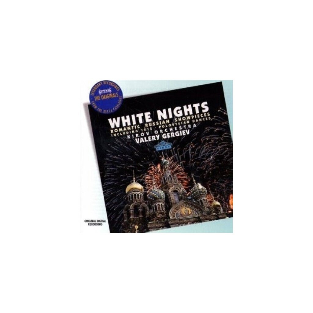 Диск классика: Gergiev White Nights Glinka, Tchaikovsky, Borodin / Kirov Orchestra (1 CD)