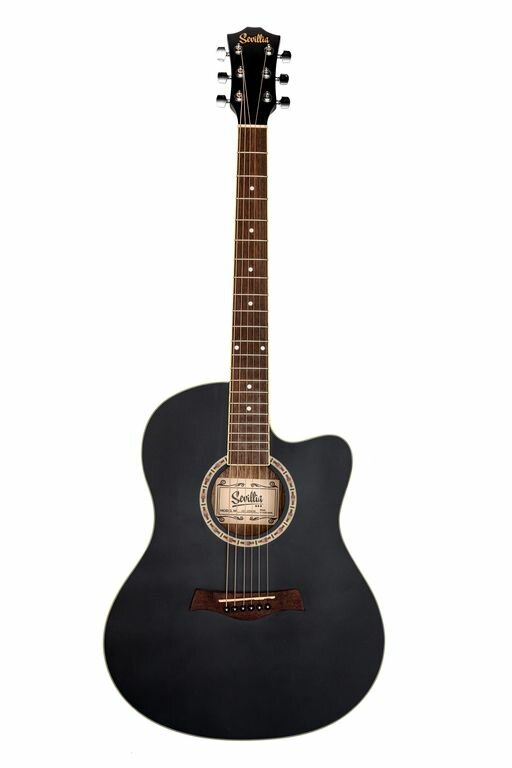 Sevillia IWC-39M BK гитара акустическая. Мензура - 650 мм. Цвет - черный