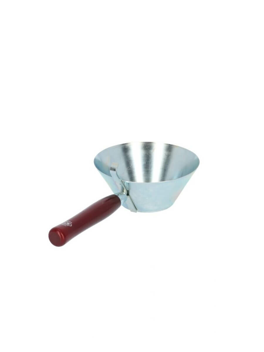 Ковш штукатурный, металлический с деревянной ручкой Olejnik BS8090180 (180мм)