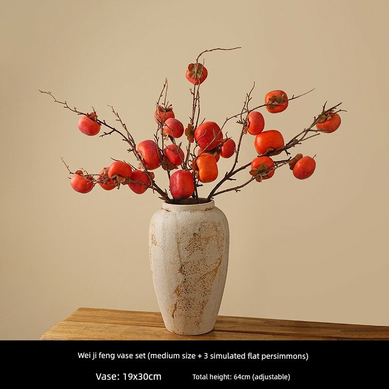 Набор искусственных цветов в стиле ваби-саби для декора прихожей, гостиной, рабочего стола, новоселья, небольшие