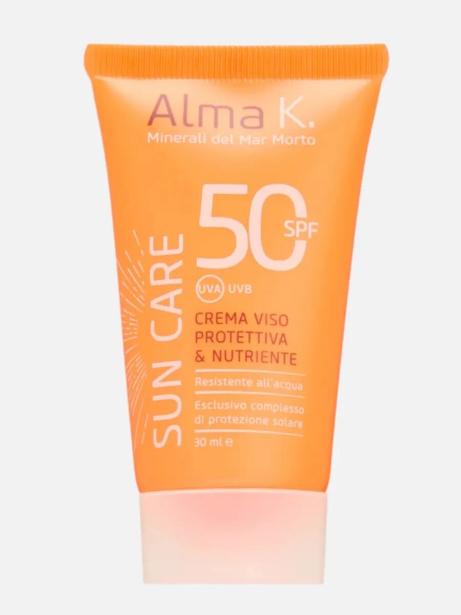 Солнцезащитный крем для лица spf 50+ ALMA K. protect & nourish