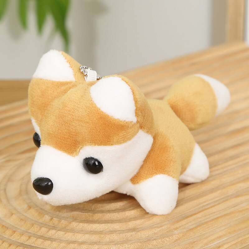 Милая хаски кукла мини щенок брелок плюшевый маленький подвеска пара подарок мужская и женская школьная сумка кукла