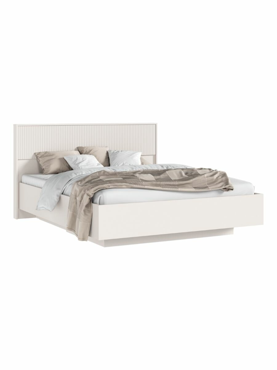 Кровать двуспальная парящая Марвэл 1.6 Кашемир, металлическое ортопедическое основание, МИФ