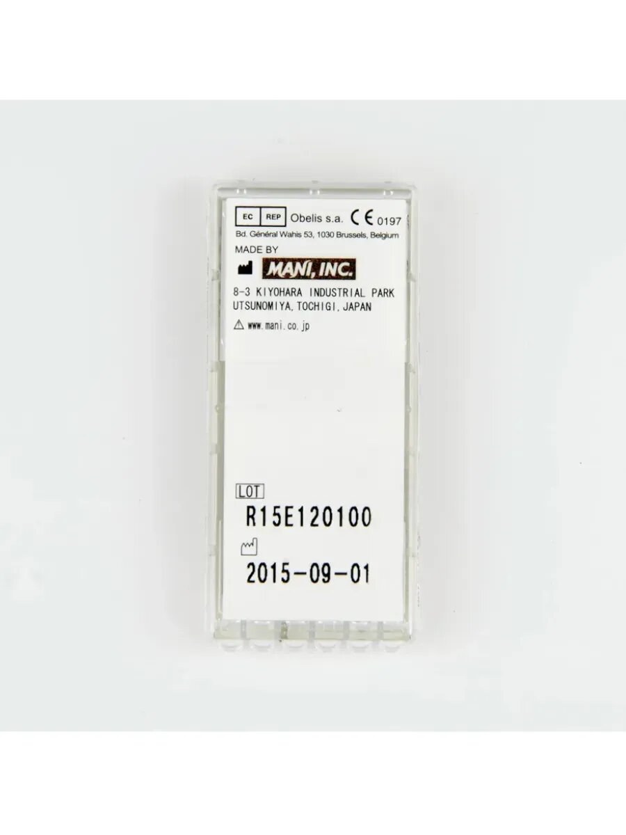 Ultrasonic Files - машинные дрильборы, size 10 d0.8 (6 шт)