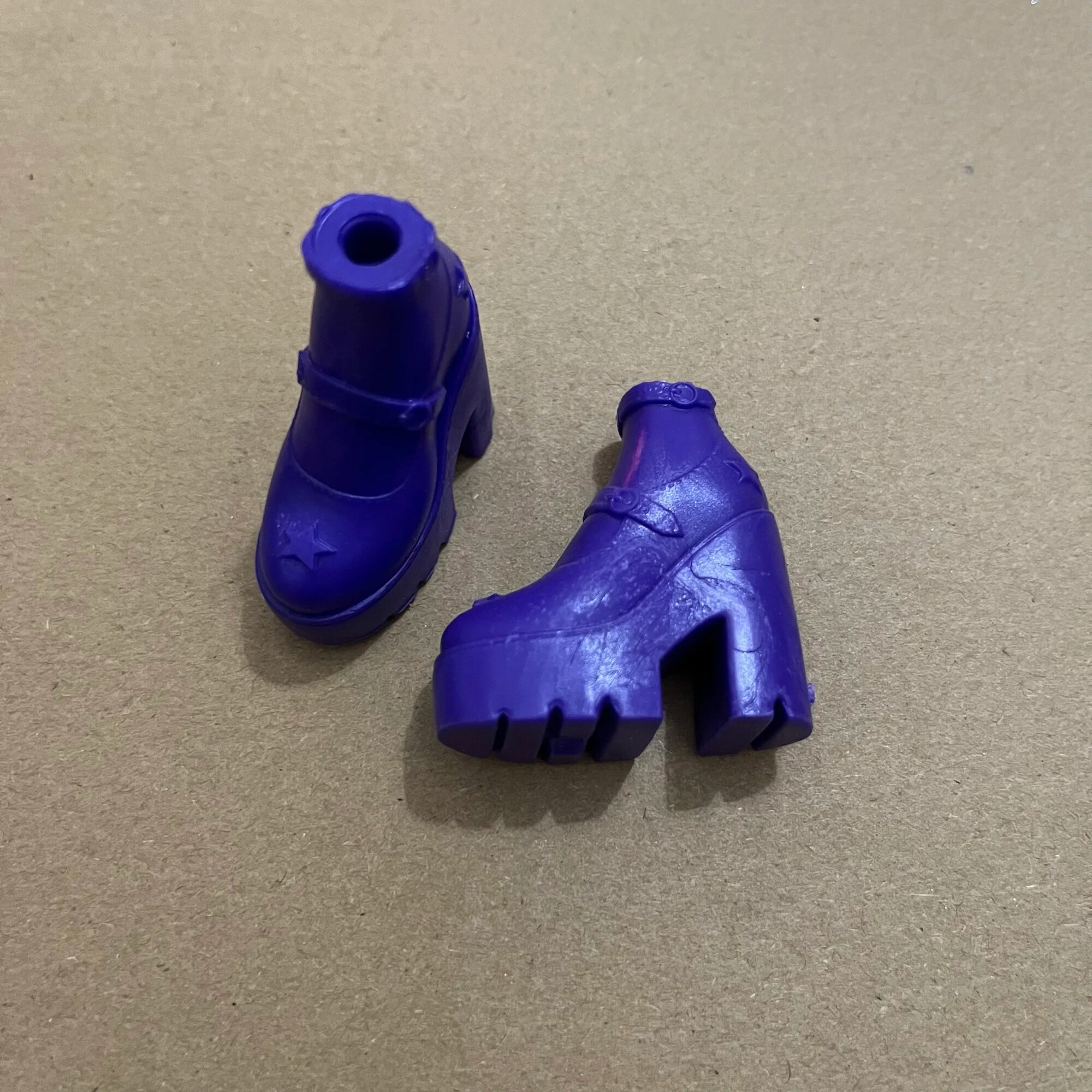 Аксессуары для кукол Bratz, туфли из пластика Фиолетовый, X-Deep Blue