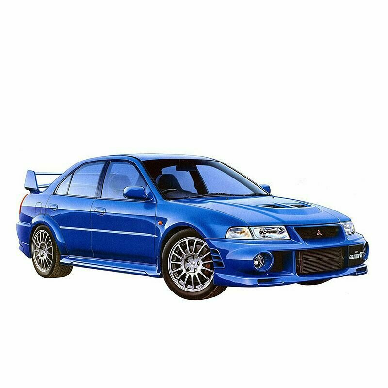 Сборные автомобилей модели Tamiya-24213 1/24 Mitsubishi Lancer Evolution VI car model kit