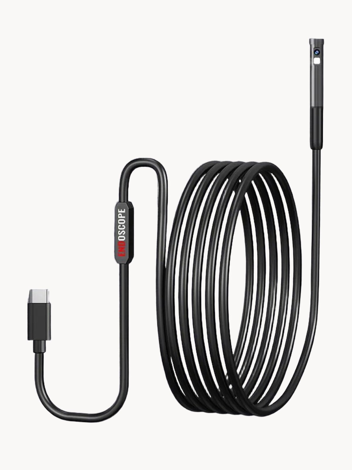 Эндоскоп для смартфона Андроид, Айфон и компьютера 1 м wifi 2 камеры, водонепроницаемый, для автомобиля и бытовых нужд