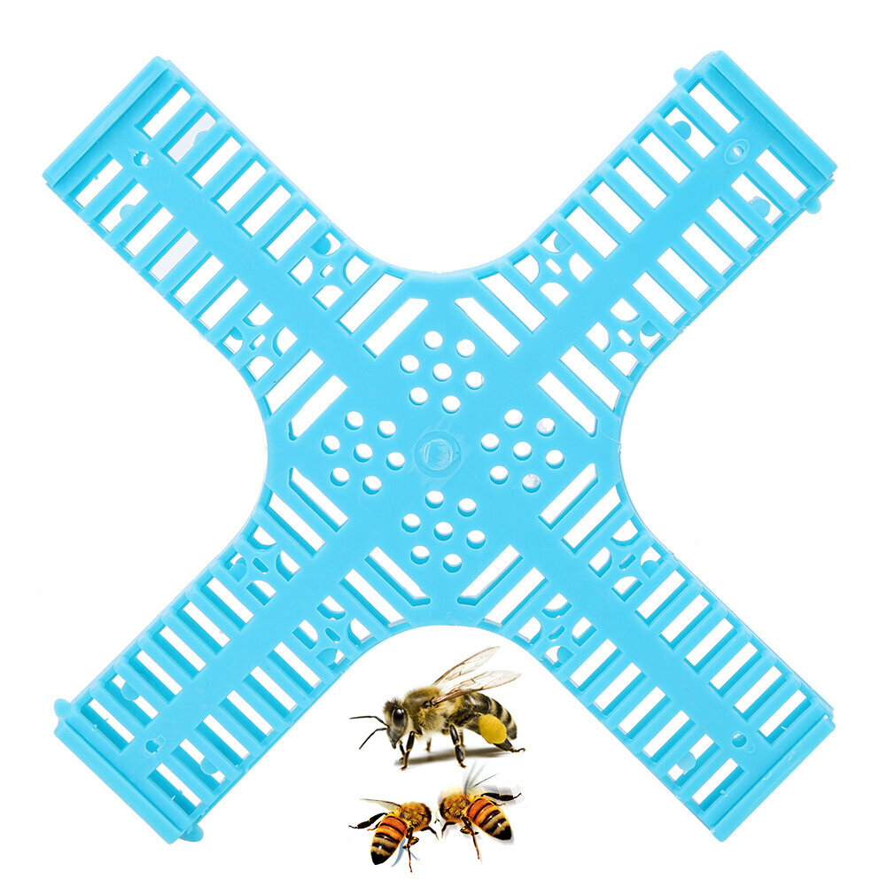 Пластиковый защитный ящик для пчелиной матки, 2 шт, прочный держатель для пчелиной матки, инструмент для пчеловода, предназначенный для управления ульем