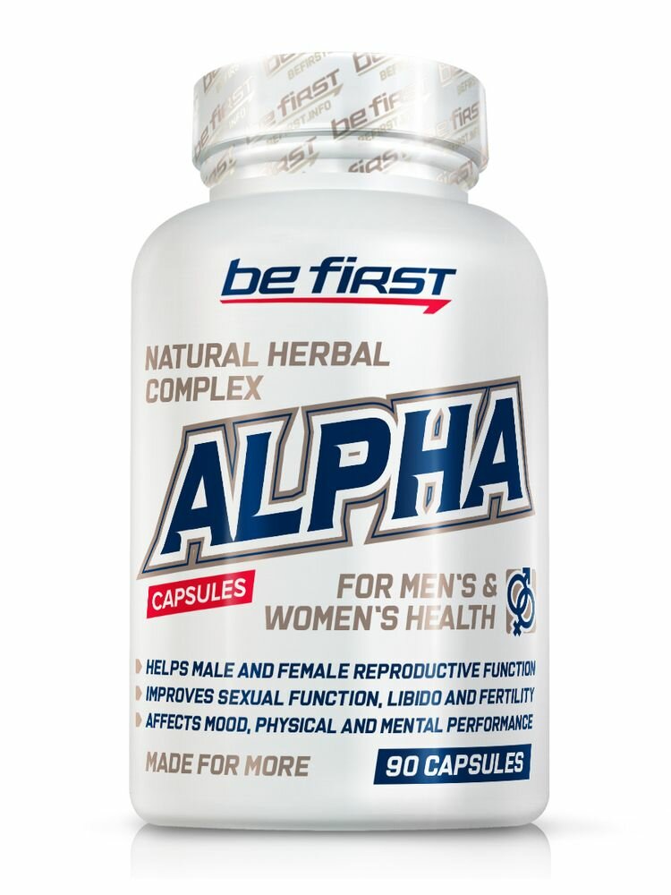 Be First Alpha Test Reformulated 90 капс