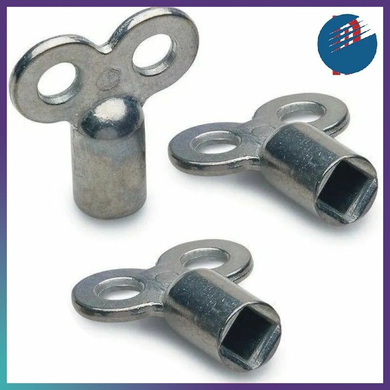 Ключ для ручного воздухоотводчика ( Маевский ) металлический Hummel (3 штуки)