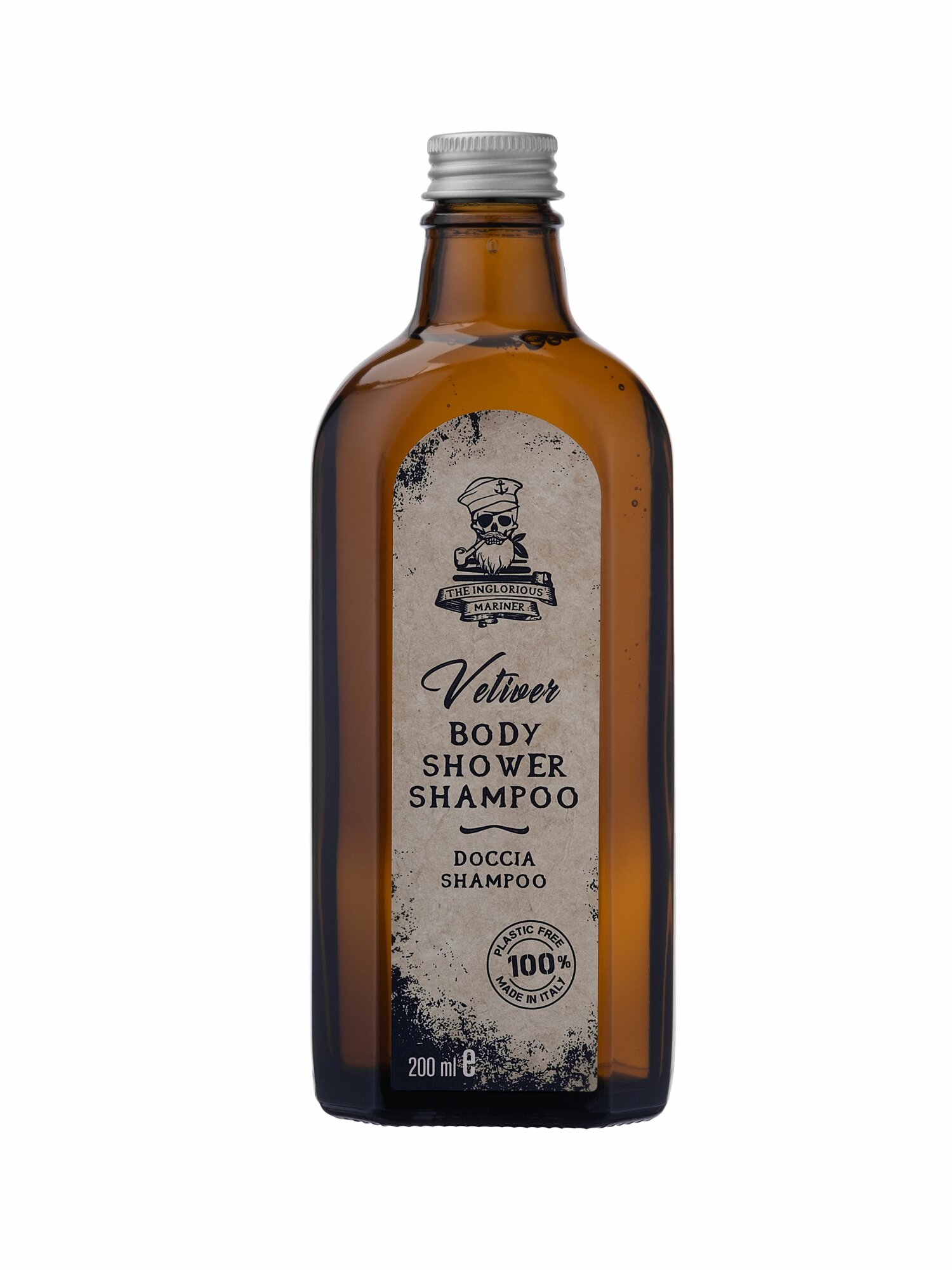 Шампунь и гель для душа 2 в 1, восстанавливающий энергию VETIVER Captain's Revitalizing Body Shower Shampoo