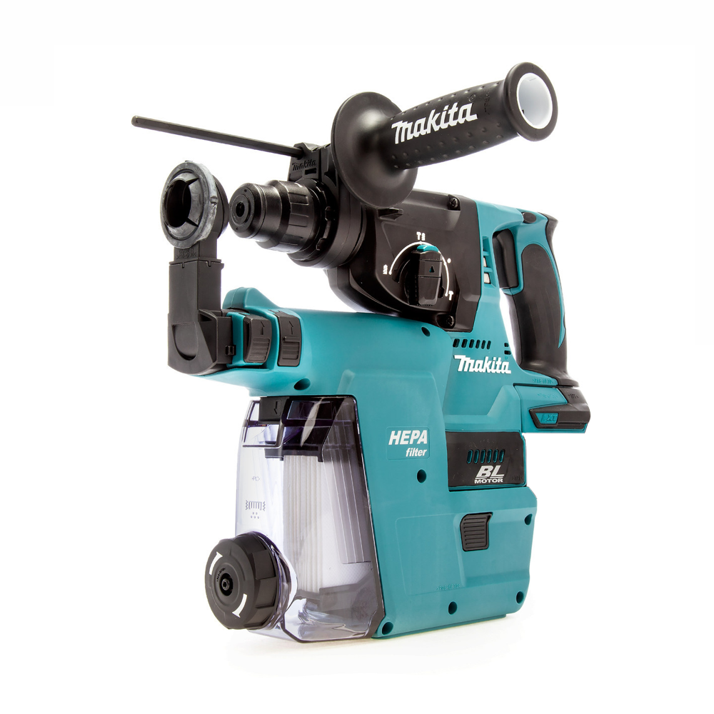 Аккумуляторный перфоратор с системой пылеудаления Makita LXT DHR242Z DX06 PRC